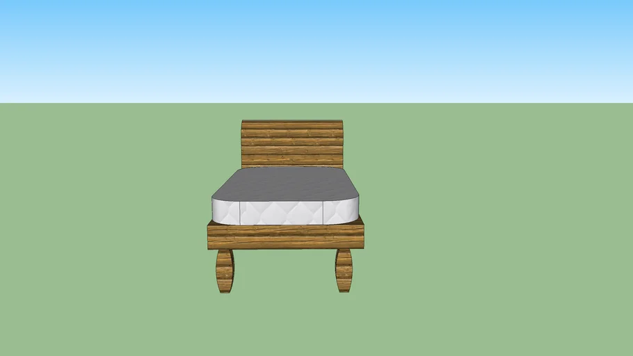 basic bed | 3D Warehouse