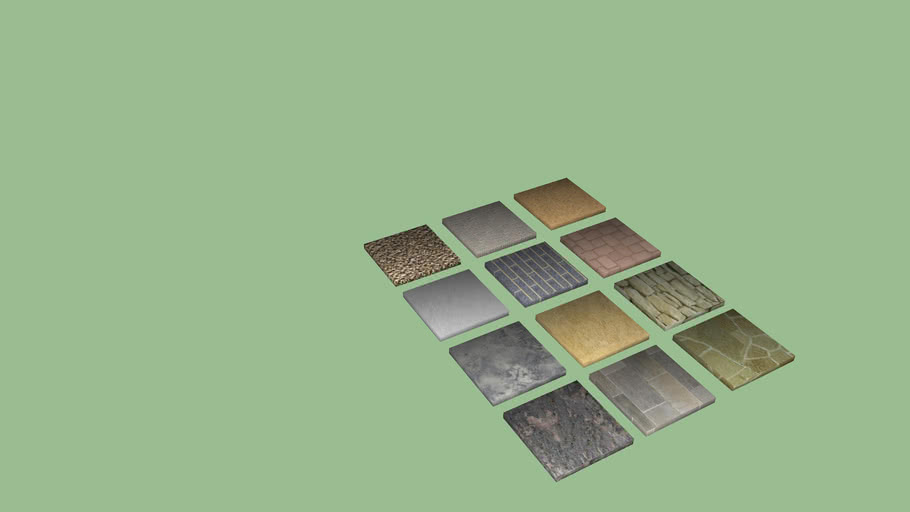 Various paving | 3D Warehouse