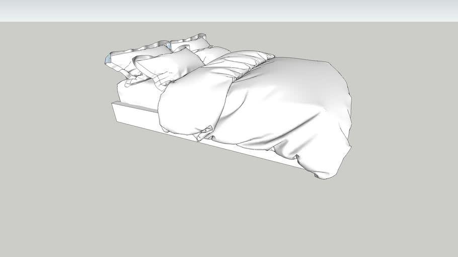 Bed Cover Cleared Mesh | 3D Warehouse