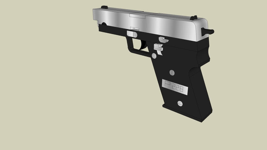 sig sauer p228 | 3D Warehouse