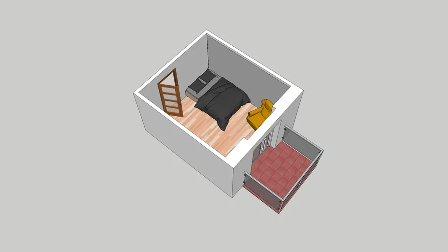 Simple room | 3D Warehouse