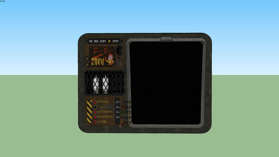 Pip-Boy 2000 | 3D Warehouse