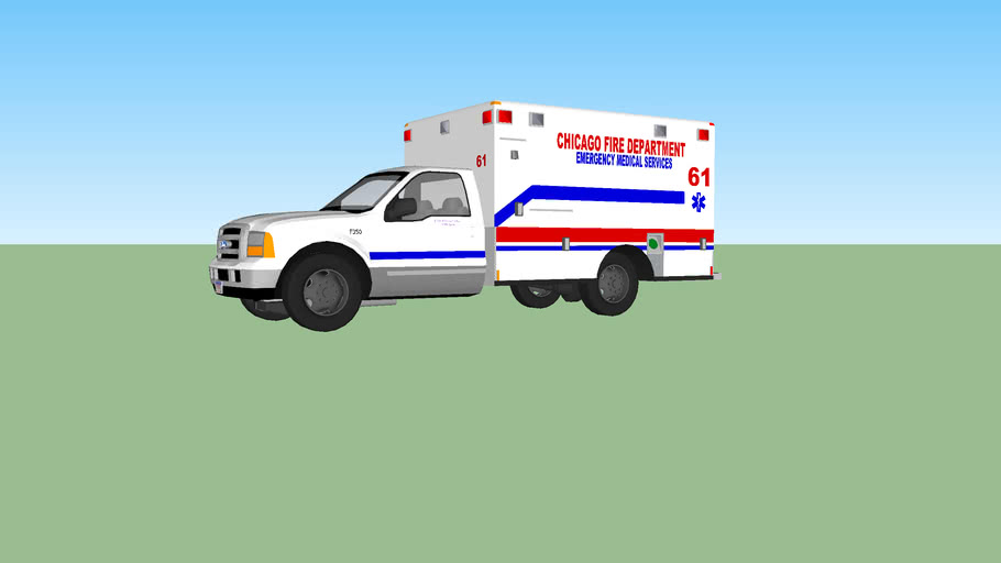 Chicago Fire AMBULANCE 61 - DEDICATED TO SHAY | 3D Warehouse