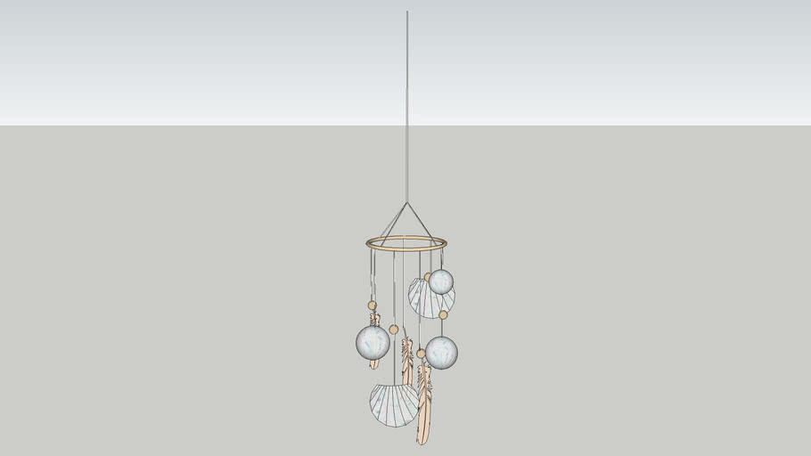 Boho mobile baby for nursery | 3D Warehouse