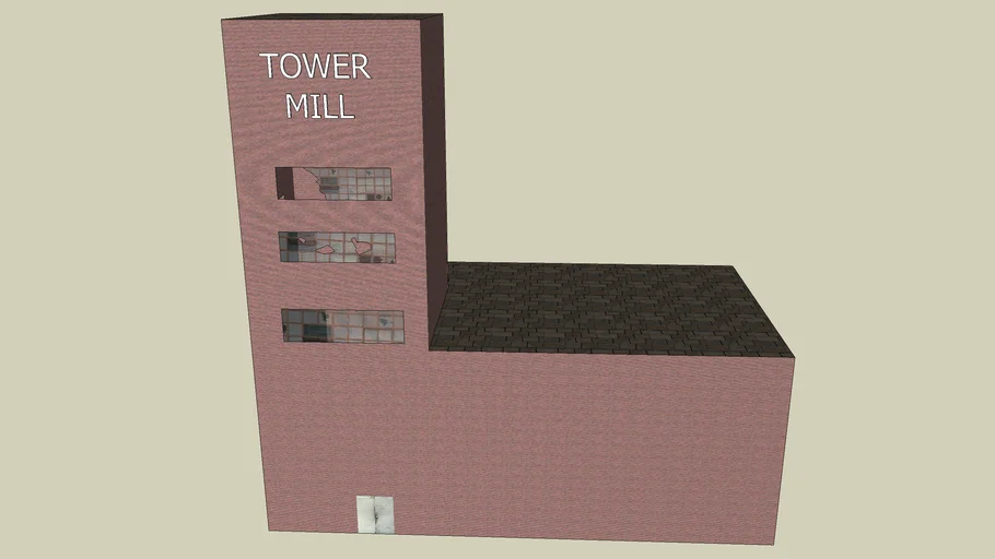 tower mill | 3D Warehouse