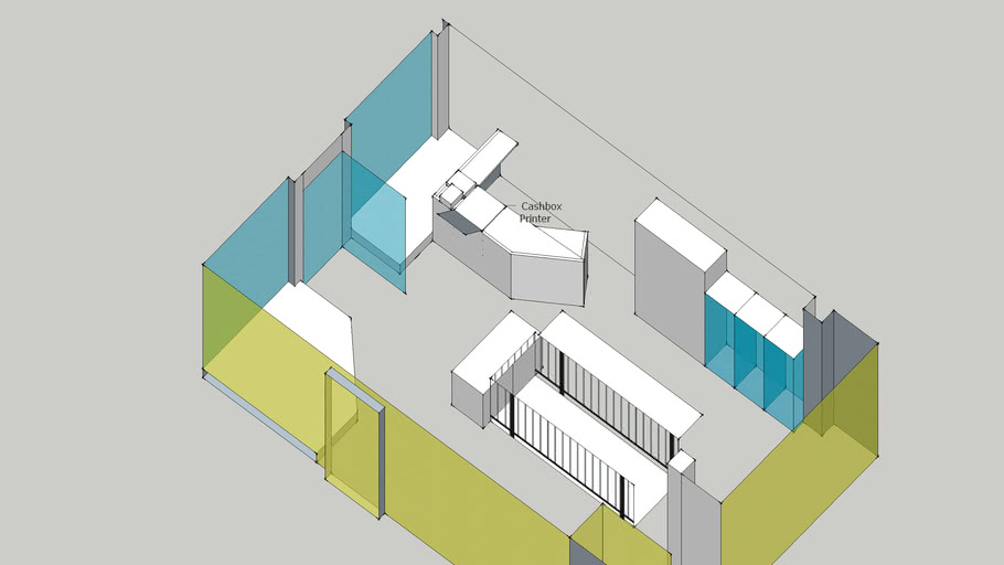 Shop Layout | 3D Warehouse
