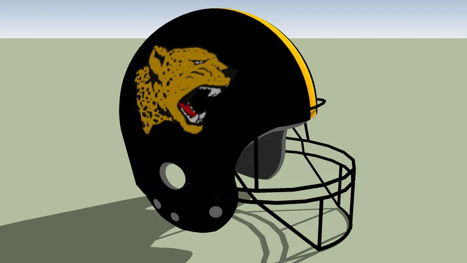 Giaguari Turin football helmet | 3D Warehouse