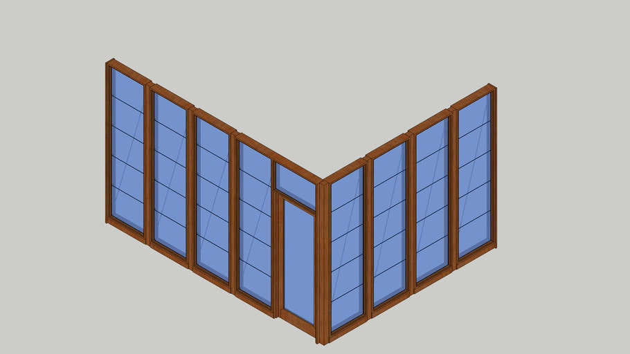 Wood partition | 3D Warehouse