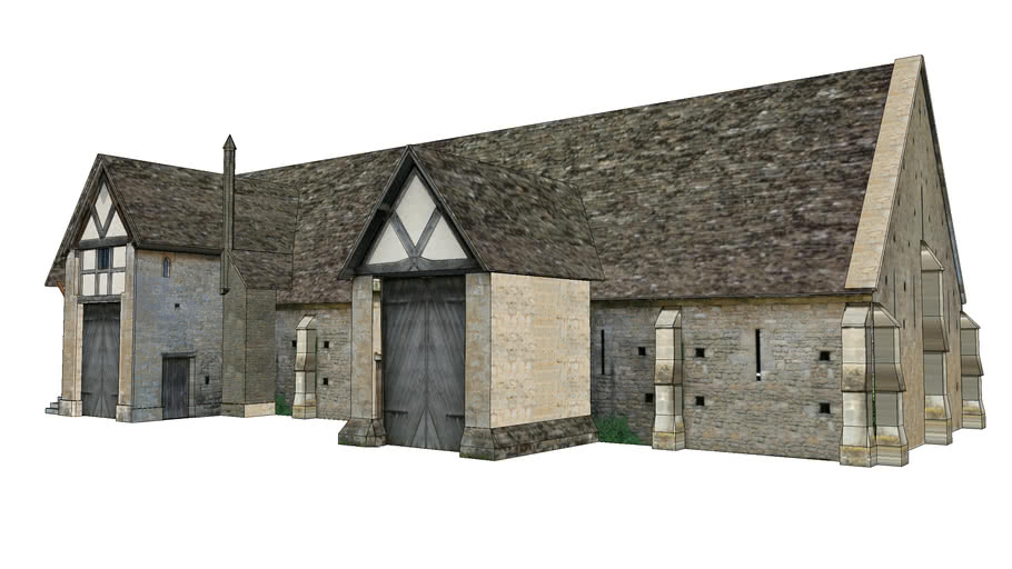 3D model of Bredon Tithe Barn | 3D Warehouse