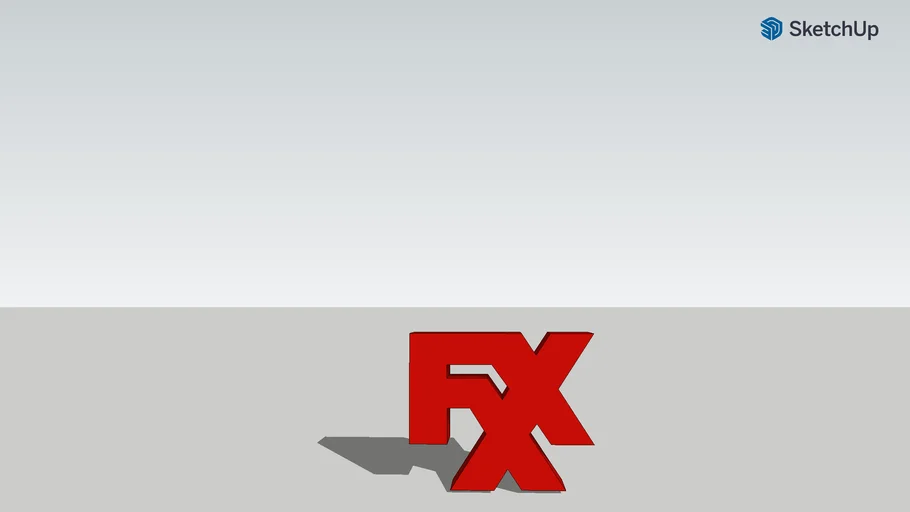FXX Logo | 3D Warehouse