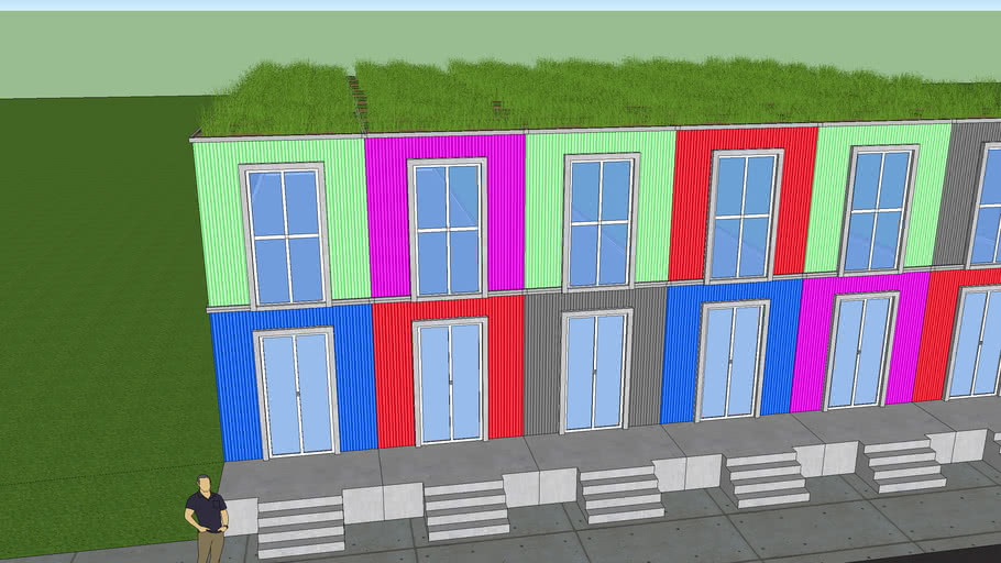 Sustainable Design House (tiny house project) | 3D Warehouse