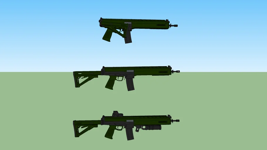 Imbel_Izmash IA2 6.5x39mm (Standard) | 3D Warehouse