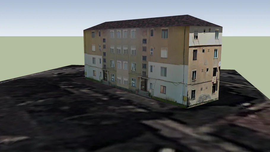 Bloc 1 strada Pacii Onesti, Romania | 3D Warehouse