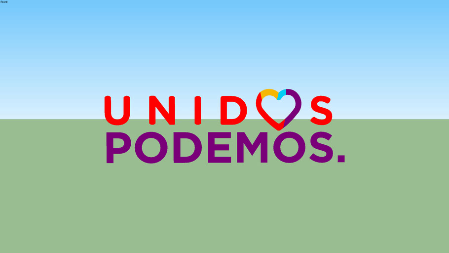 Logo Unidos Podemos | 3D Warehouse