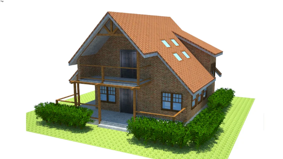 small resort beside the sea | 3D Warehouse