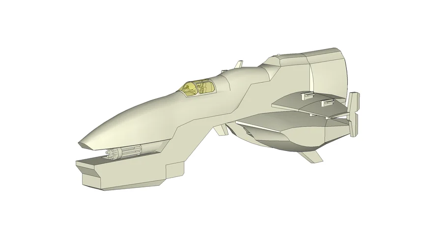 Gun Runner spaceship | 3D Warehouse