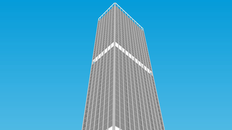 Generic/simple glass building/skyscraper | 3D Warehouse