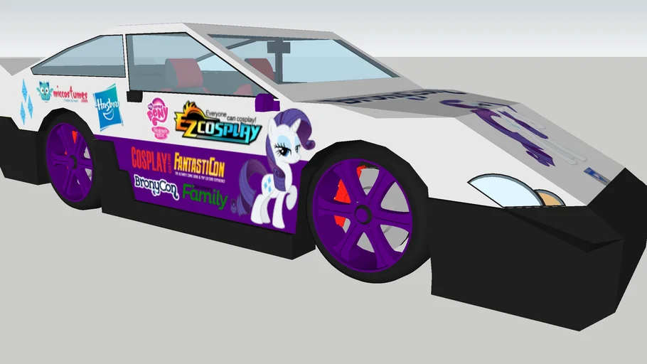 MLP FIM Rarity Car | 3D Warehouse