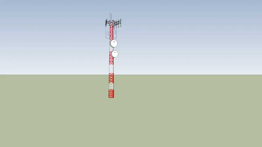 Cell tower | 3D Warehouse