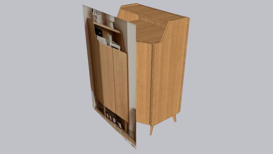 Entryway Shoe Storage | 3D Warehouse