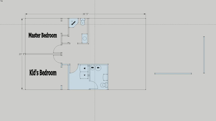24x40 Floor Plan-2017 | 3D Warehouse