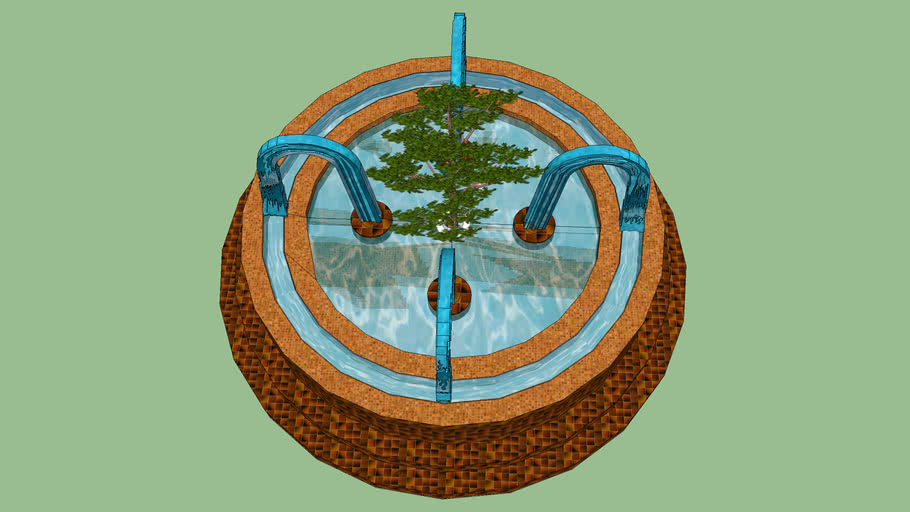 fountain.skp | 3D Warehouse