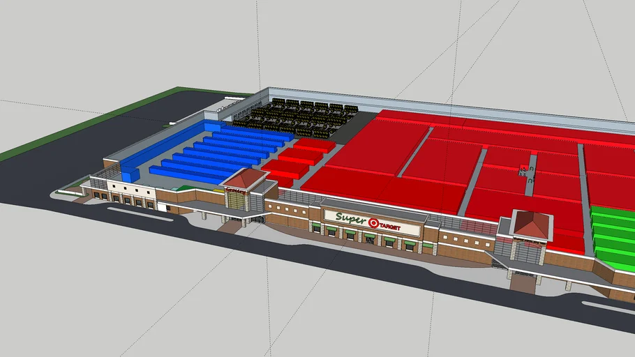 Super Target Renovation Recommendation Model | 3D Warehouse