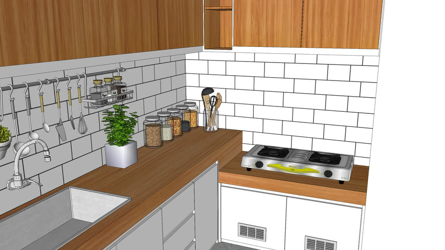 dapur kitchen set | 3D Warehouse