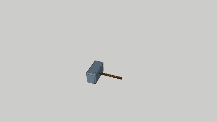 Thor style hammer | 3D Warehouse