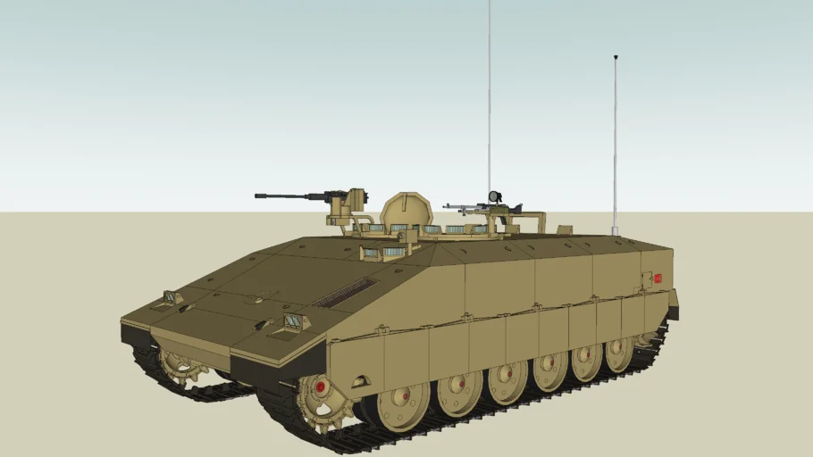 'Namer' Mk.1, IDF, 2010. | 3D Warehouse