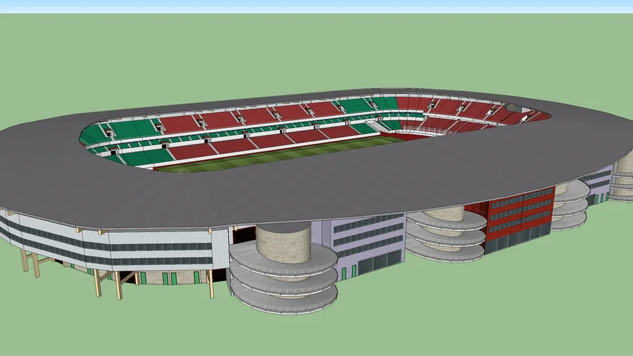 1970's German Stadium | 3D Warehouse