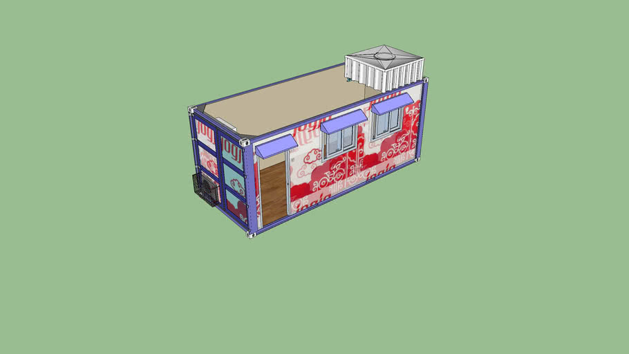 Container Office 20ft | 3D Warehouse