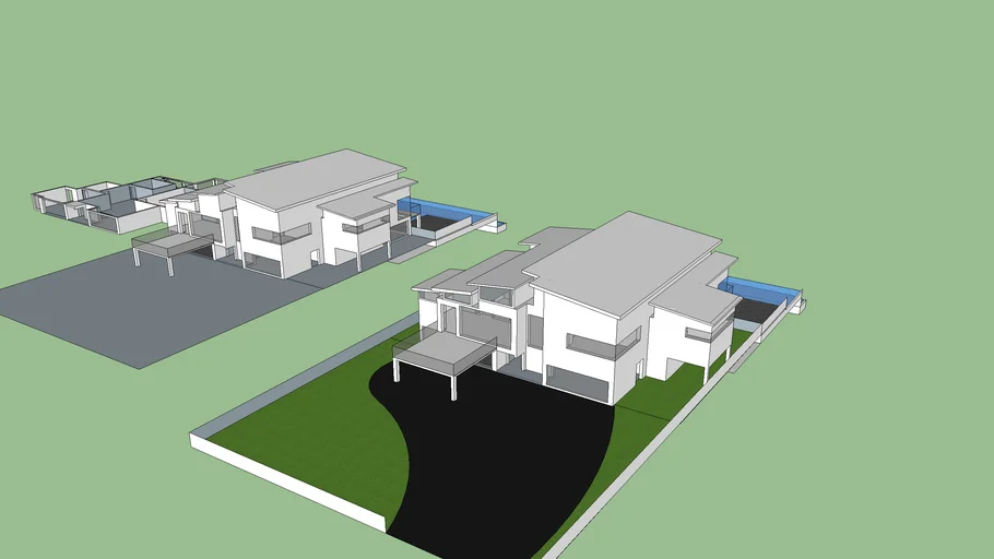 modern house | 3D Warehouse