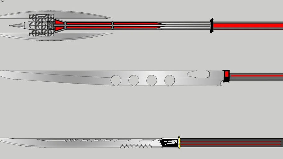 swords and knives | 3D Warehouse