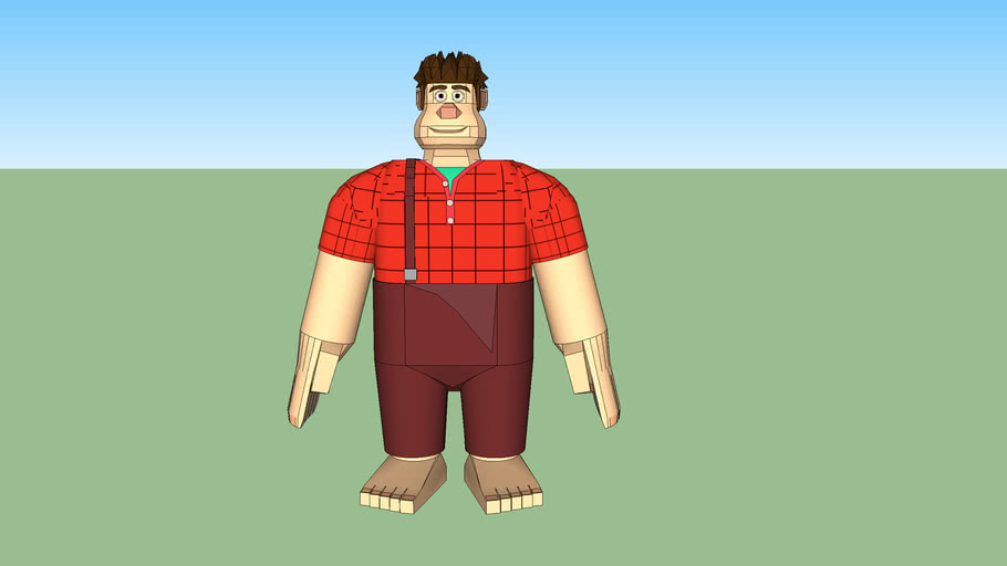 Wreck-It-Ralph (Hero) | 3D Warehouse