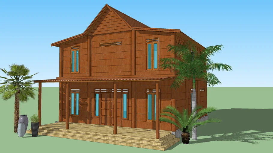 RUMAH KAYU | 3D Warehouse