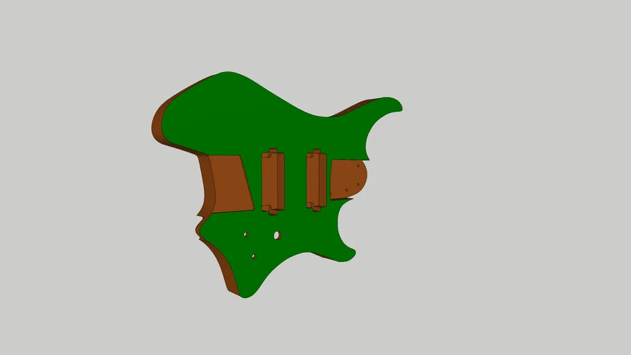 Headless Guitar Body | 3D Warehouse