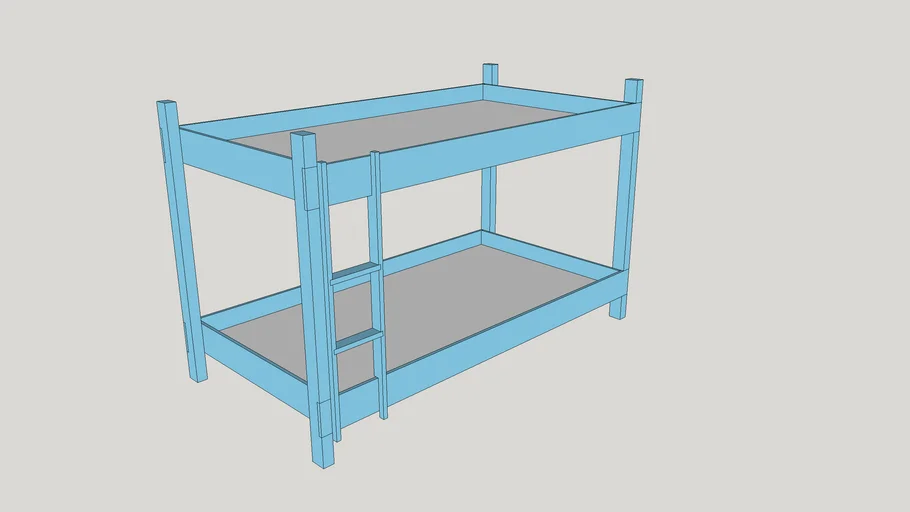 The Bunk Bed | 3D Warehouse
