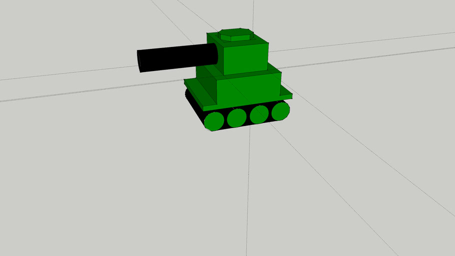 simple tank | 3D Warehouse