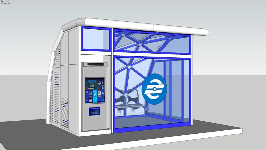 BUS STATION MODEL 2 | 3D Warehouse