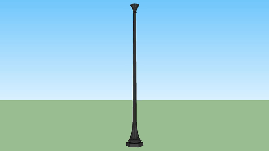 Pole Light Post | 3D Warehouse
