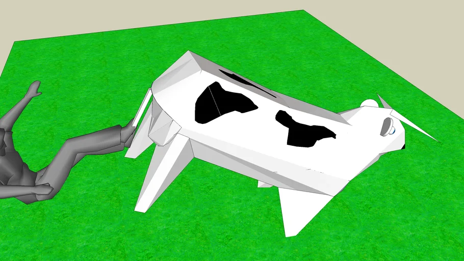 cow kicking me | 3D Warehouse