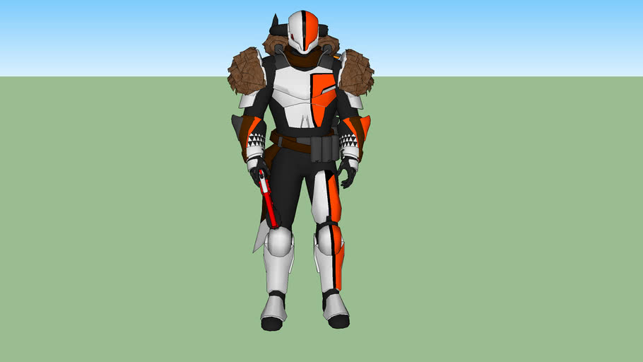 Lord Shaxx - Crucible Handler | 3D Warehouse
