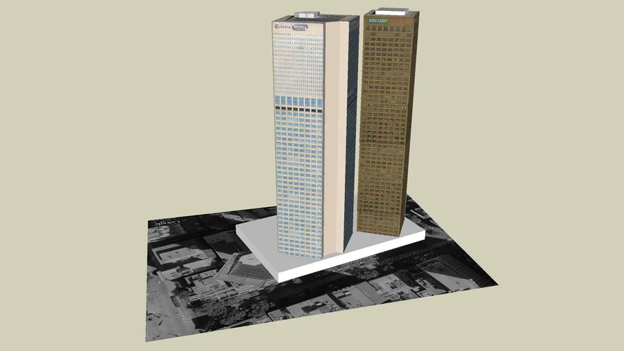 Sofitel Hotel and ANZ Tower | 3D Warehouse