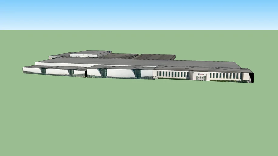 Direct Energy Centre, Ricoh Coliseum, and Automotive Building | 3D ...