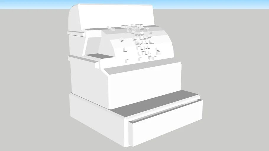 Cash register | 3D Warehouse