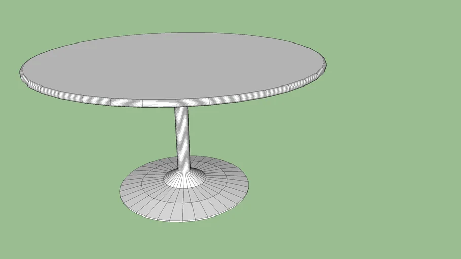 Mesa Circular | 3D Warehouse