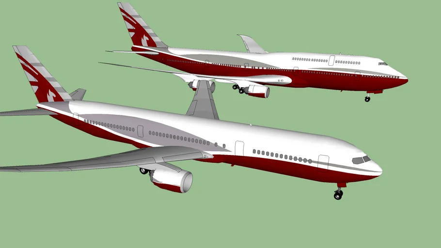 QATAR AIRWAYS new planes | 3D Warehouse