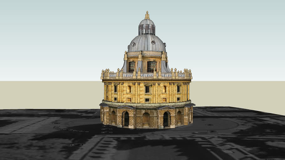 Radcliffe Camera Oxford version 2 | 3D Warehouse