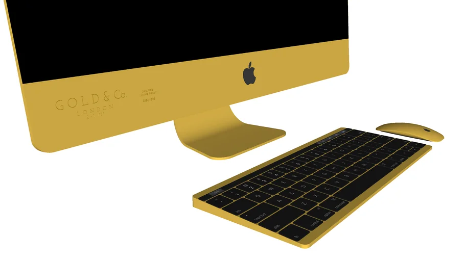 iMac Pro (2017; Gold and Co) | 3D Warehouse